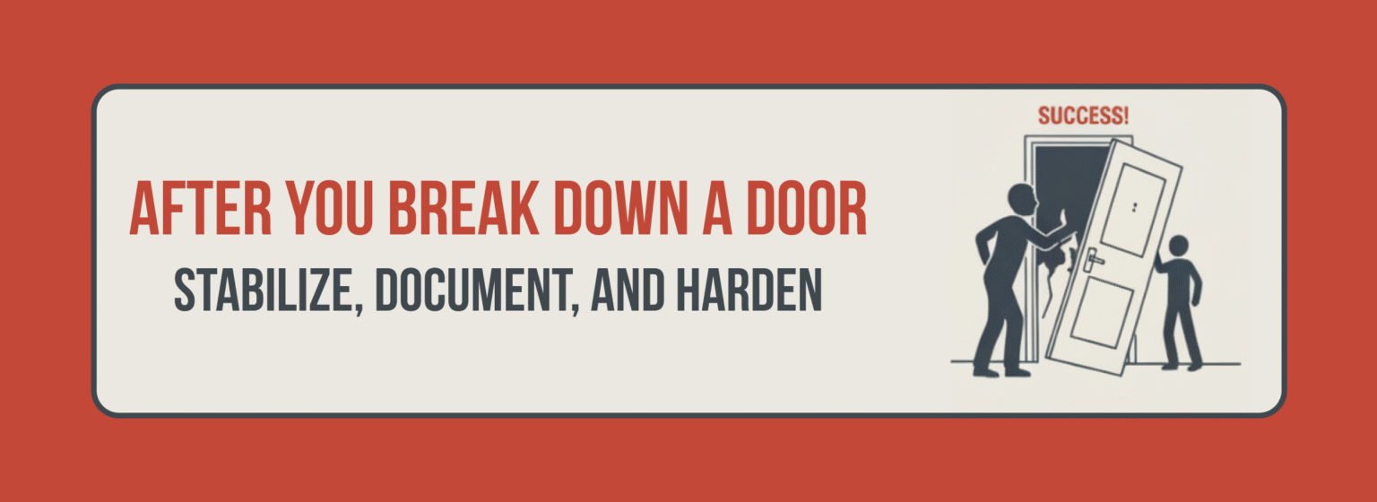 What to Do When You Need to Break Down a Door: A Step-by-Step Emergency ...